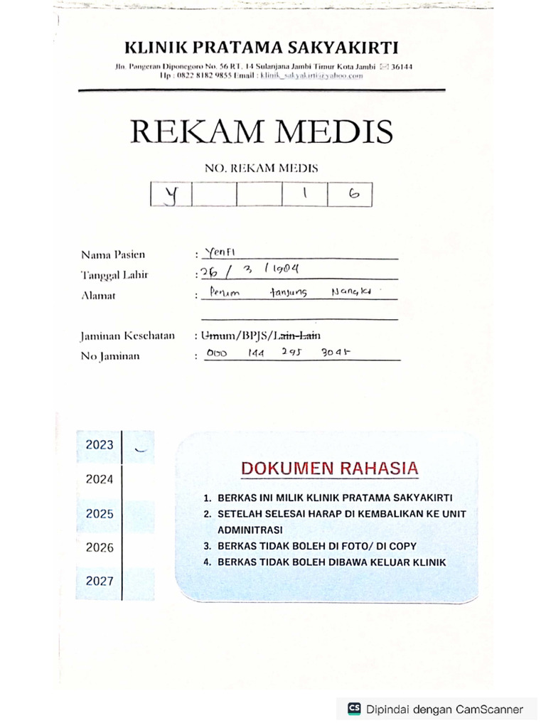 Bukti Dokumen penandaan sisi operasi | PDF