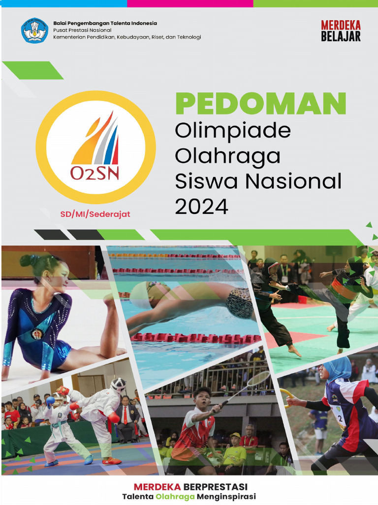 Pedoman O2SN SD 2024-1 | PDF