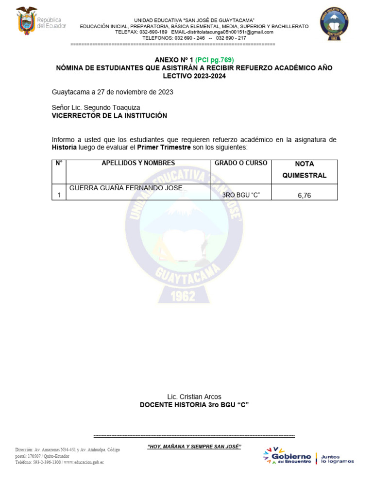 Tercero C | PDF
