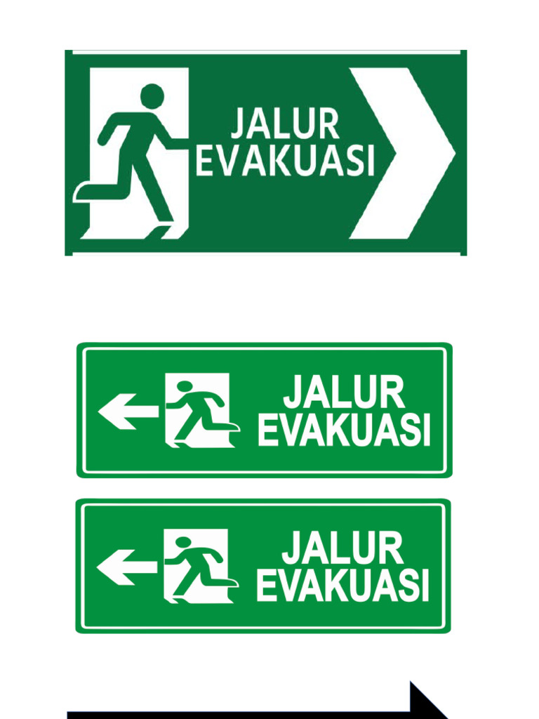 Jalur Evakuasi | PDF