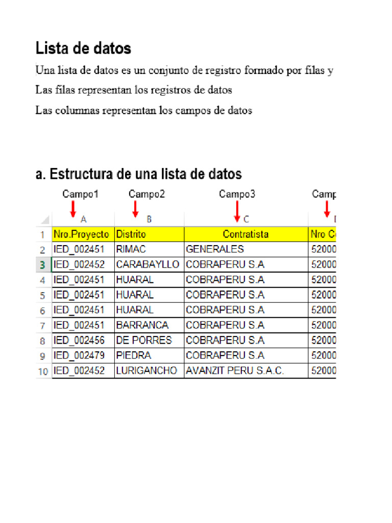 S02.s2 - Ordenación de Datos | PDF