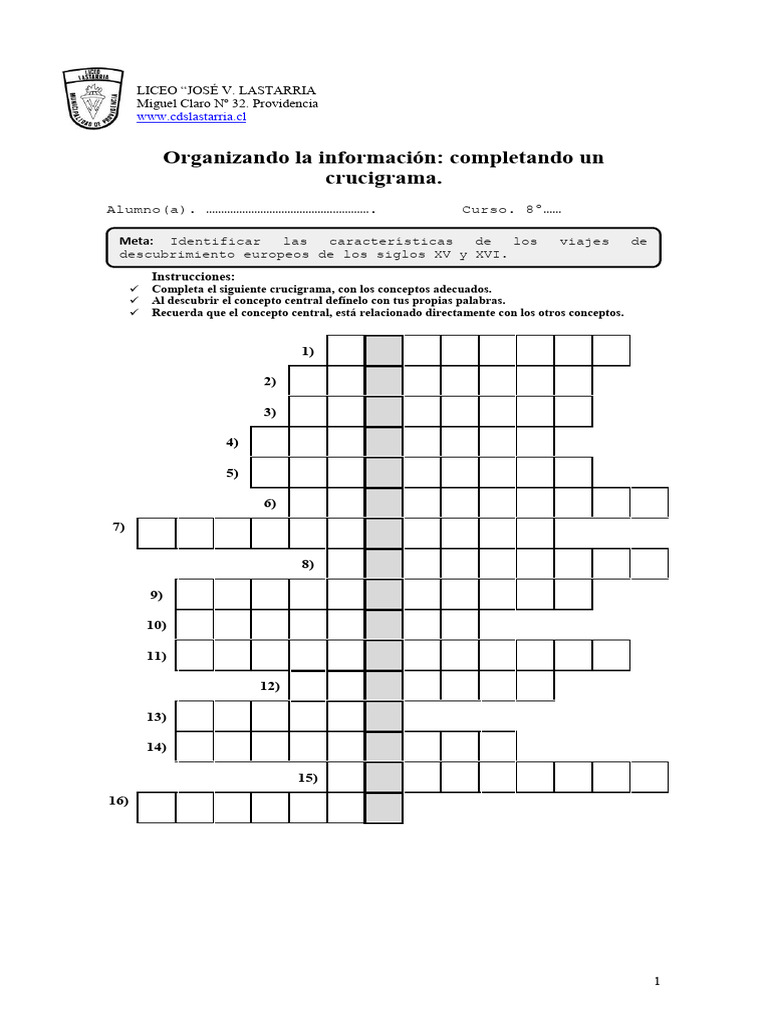 08a Guia Actividades Descubrimientos Geográficos | PDF