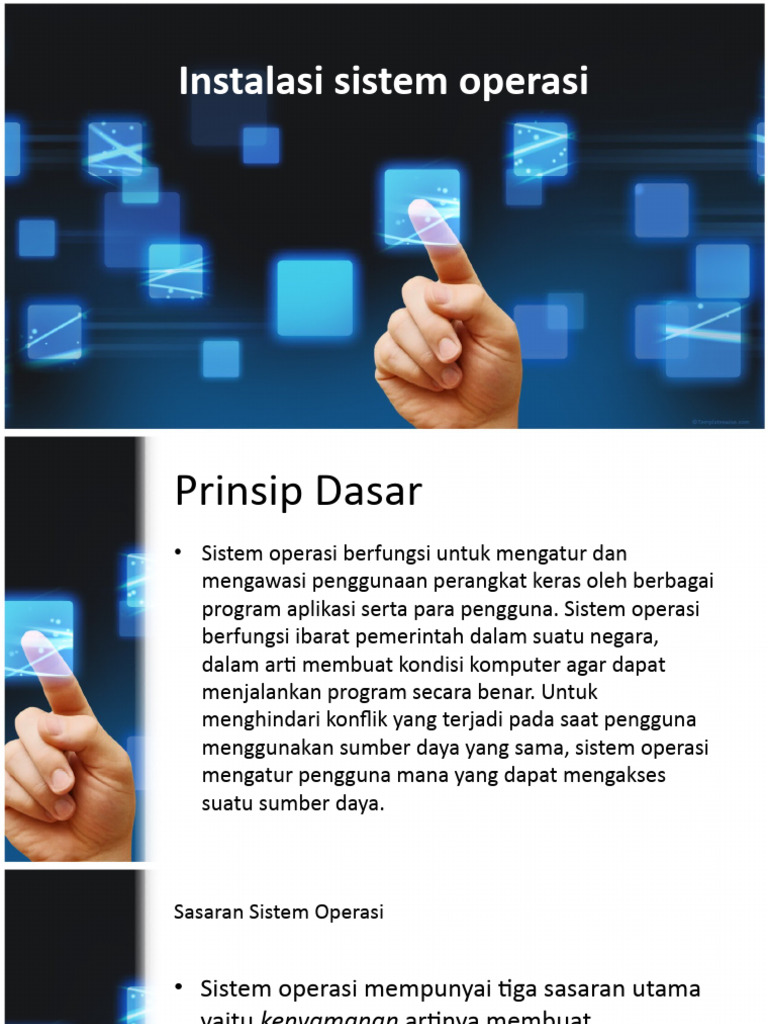 Instal Sistem Operasi Debian | PDF