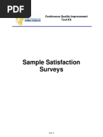 The Client Satisfaction Questionnaire (CSQ-8) | PDF | Psychological ...
