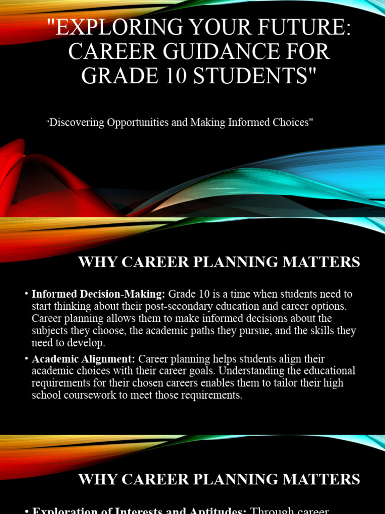 Exploring Your Future | PDF