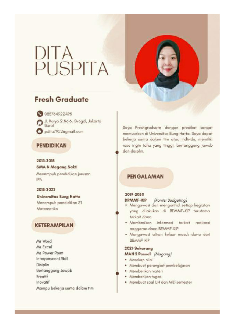 Dita Puspita - Card and Funding Officer | PDF