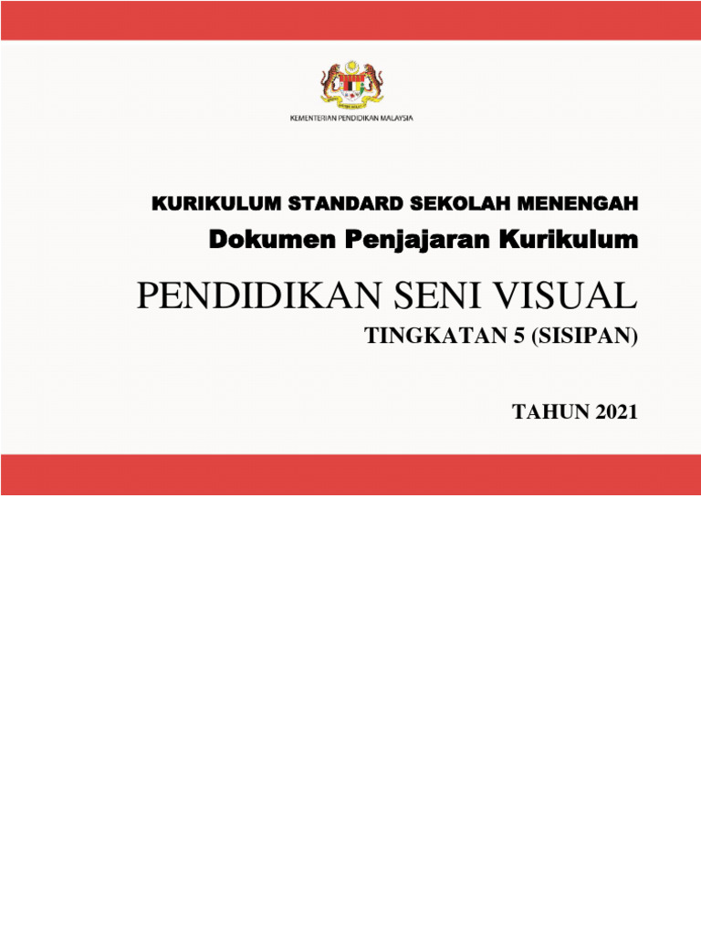 Sisipan T4 Dokumen Penjajaran Kurikulum 2 0 Tingkatan 5 SK SP Tingkatan | PDF