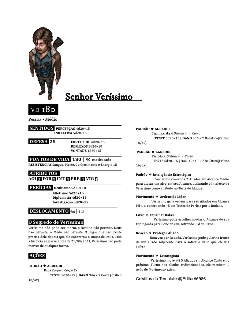 Senhor Veríssimo (1997) | PDF