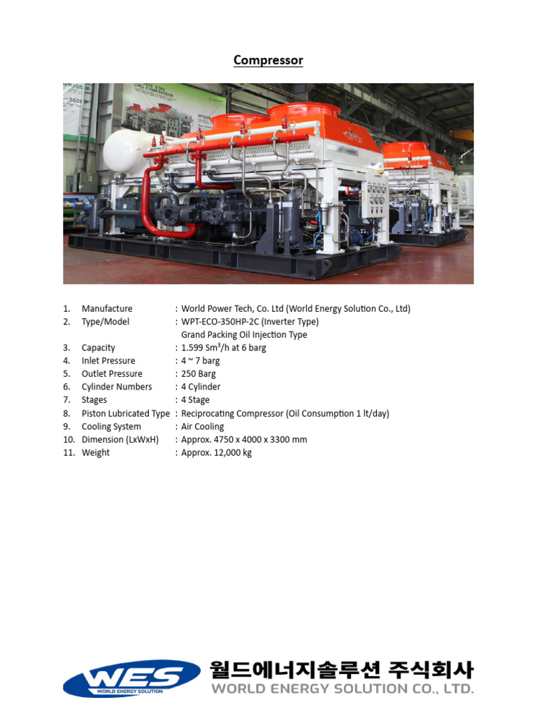 WES CNG Package | PDF | Valve | Transparent Materials