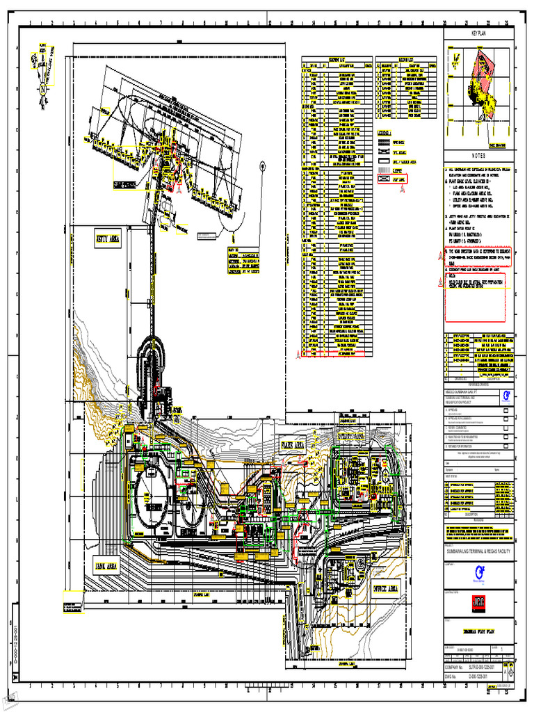D-000-1225-001 - 2E General Plot Plan Update Drawing | PDF