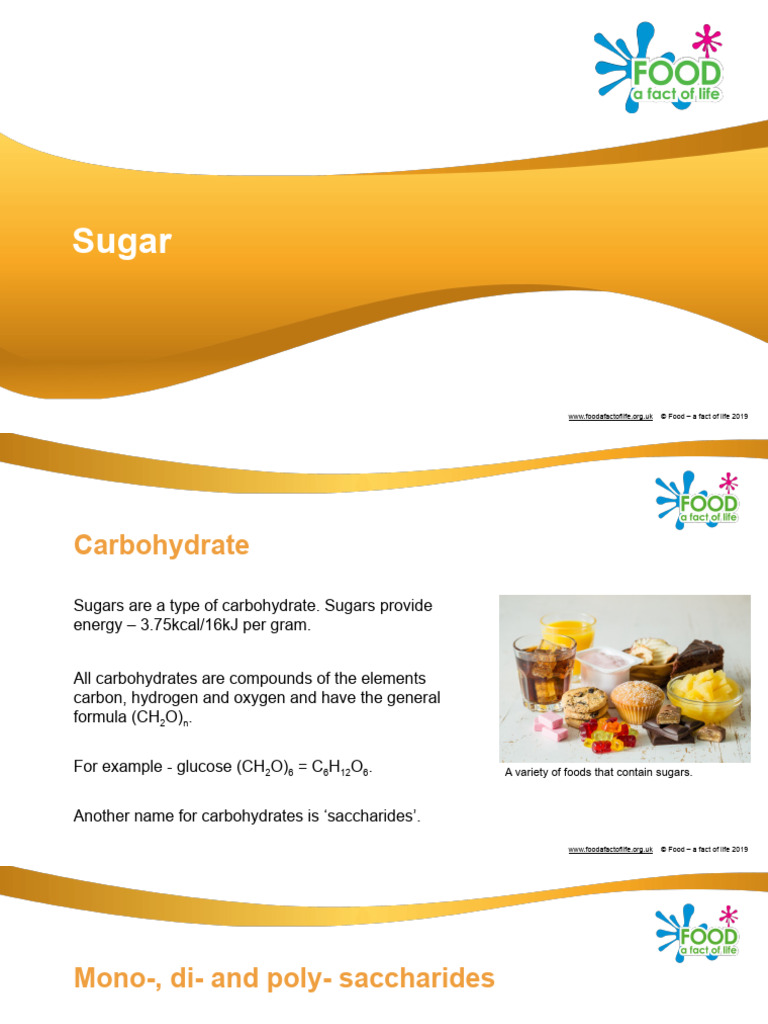 Sugar PPT fc1114 | PDF | Carbohydrates | Sucrose