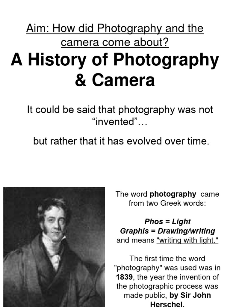 A History of Photography | PDF