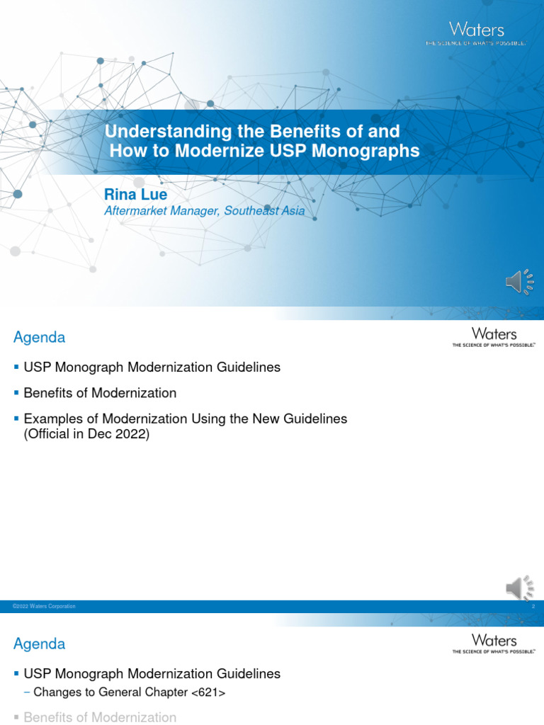 Method Modernization Seminar 2022 Recorded Slides Internal Speaker ...