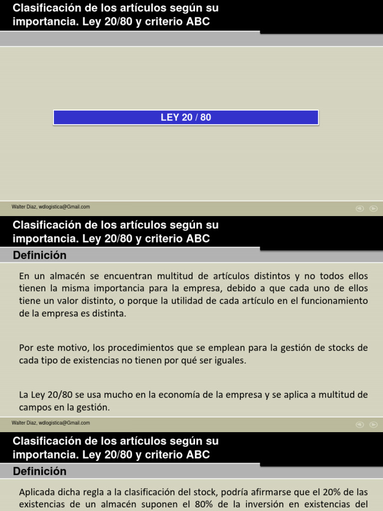 Clasificacion Abc | PDF