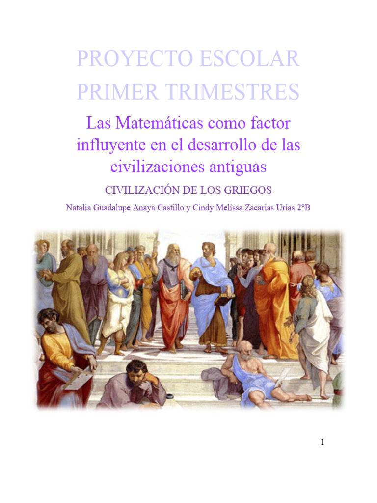 Proyecto Escolar Math 1T | PDF | Geometría | Pitágoras