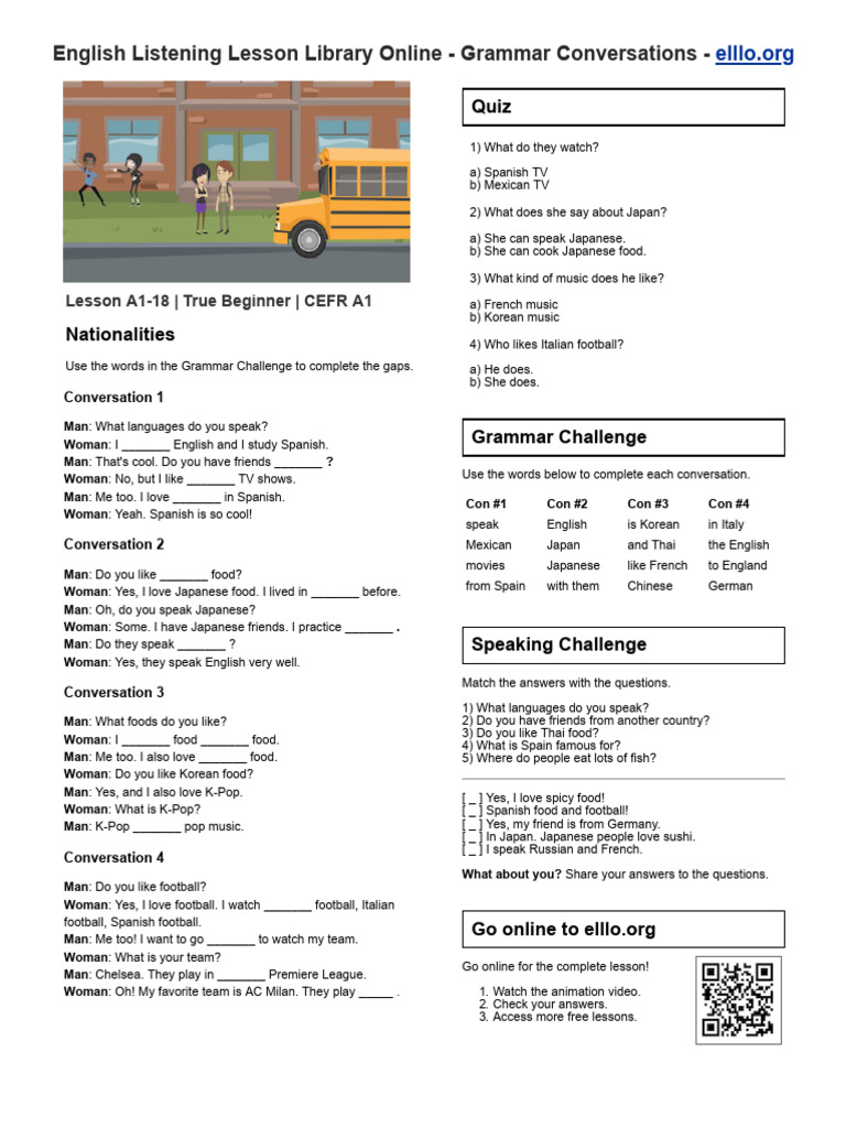 Language and Culture Quiz for Beginners | PDF | Japanese Language ...