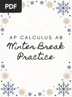 AP Calculus AB Exam Review Guide | PDF | Integral | Derivative