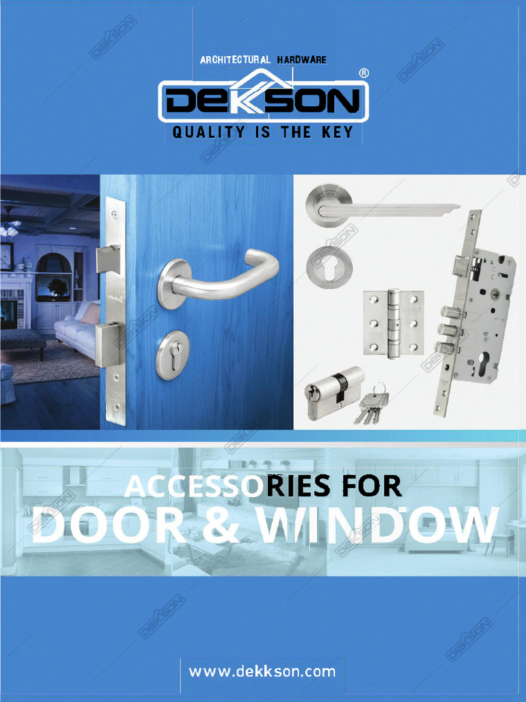 Dekkson Ocr | PDF | Door | Architectural Elements
