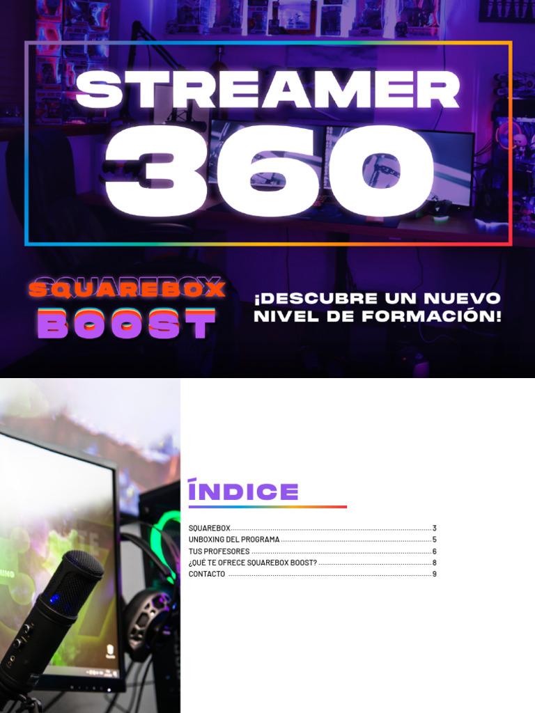 Streamer Squarebox-Boost Dosier | PDF | Streaming Media | Youtube
