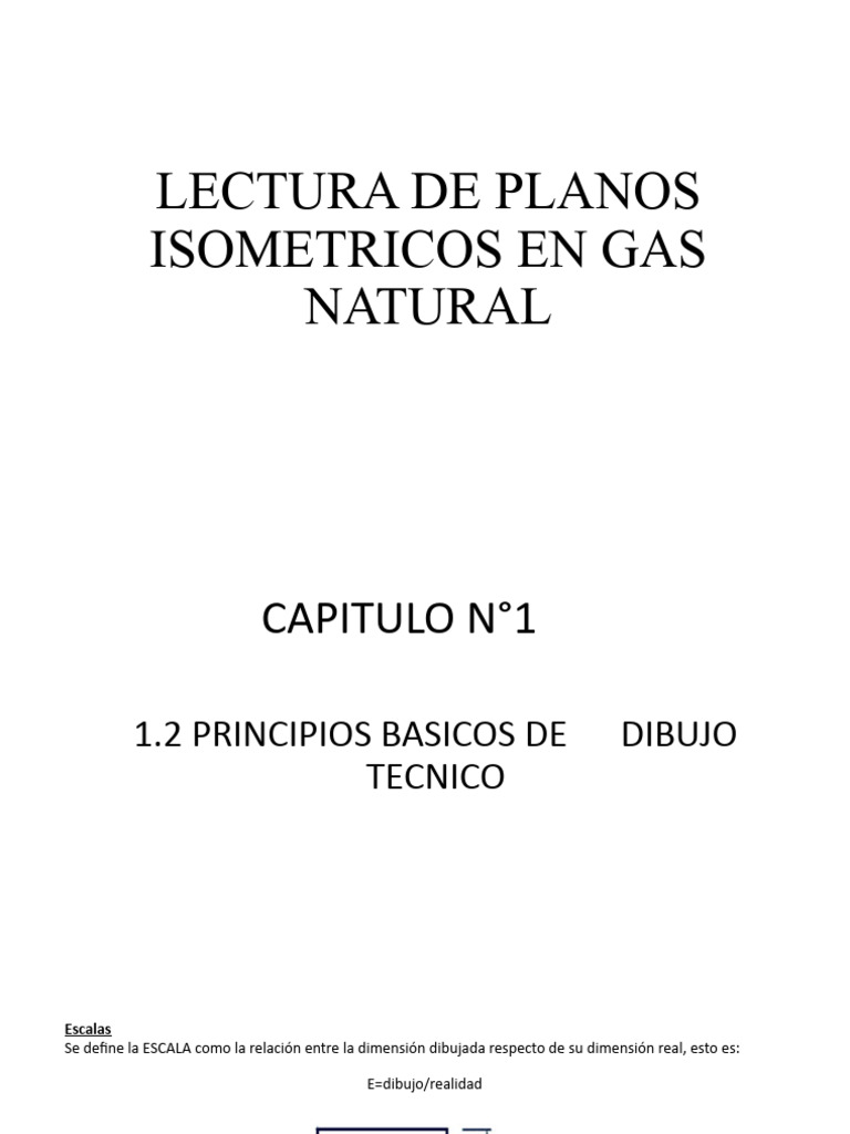 Lectura de Planos Isometricos en Gas Natural | PDF