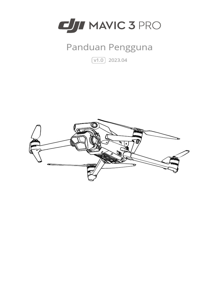 DJI Mavic 3 Pro User Manual ID | PDF