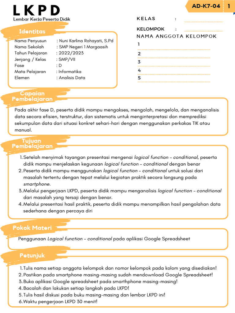 LKPD Ra 2 Siklus 2 HP | PDF