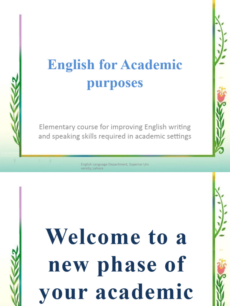 Introduction Session | PDF