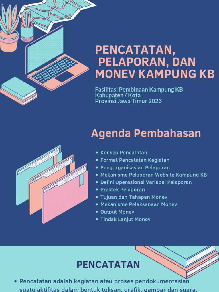 Pencatatan, Pelaporan Dan Monev | PDF