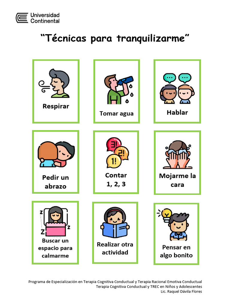 Técnicas para Tranquilizarme | PDF