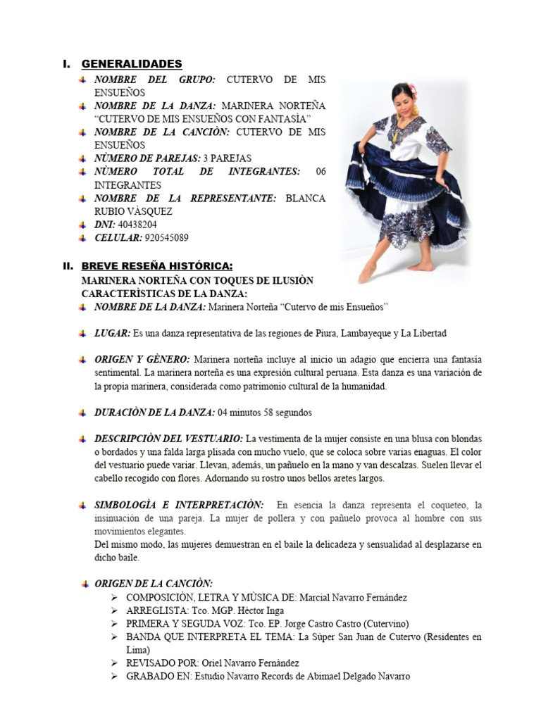 Marinera Norteña | PDF