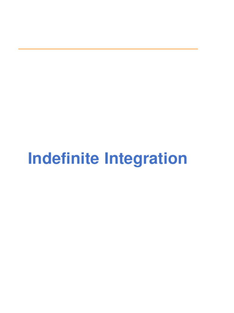 Integration | PDF