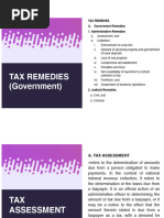 Learning Module 1 - Tax Remedies Under The NIRC-Remedies in General ...