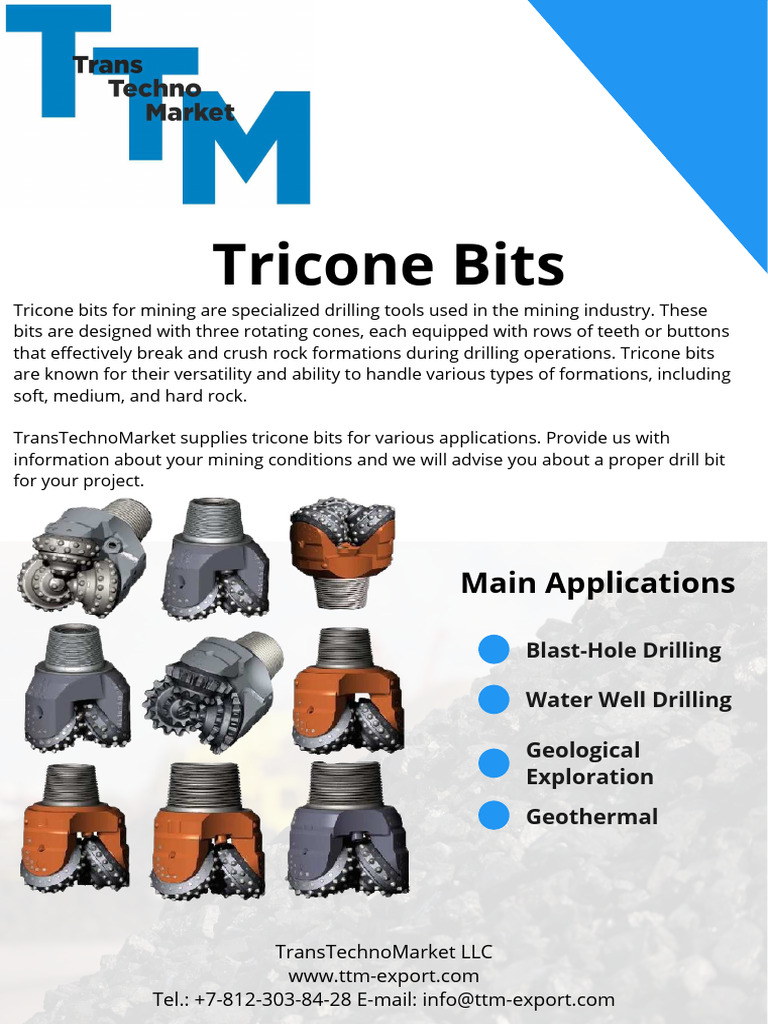 Tricone Bits | PDF