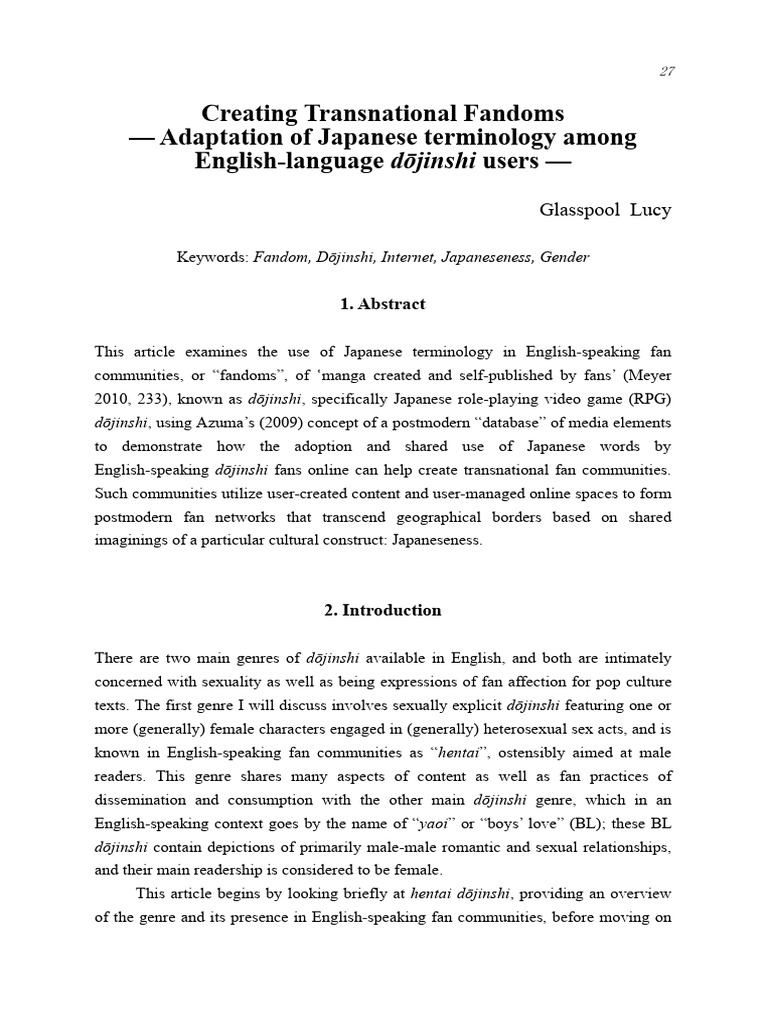 GLASSPOOL | PDF | Hentai | Manga