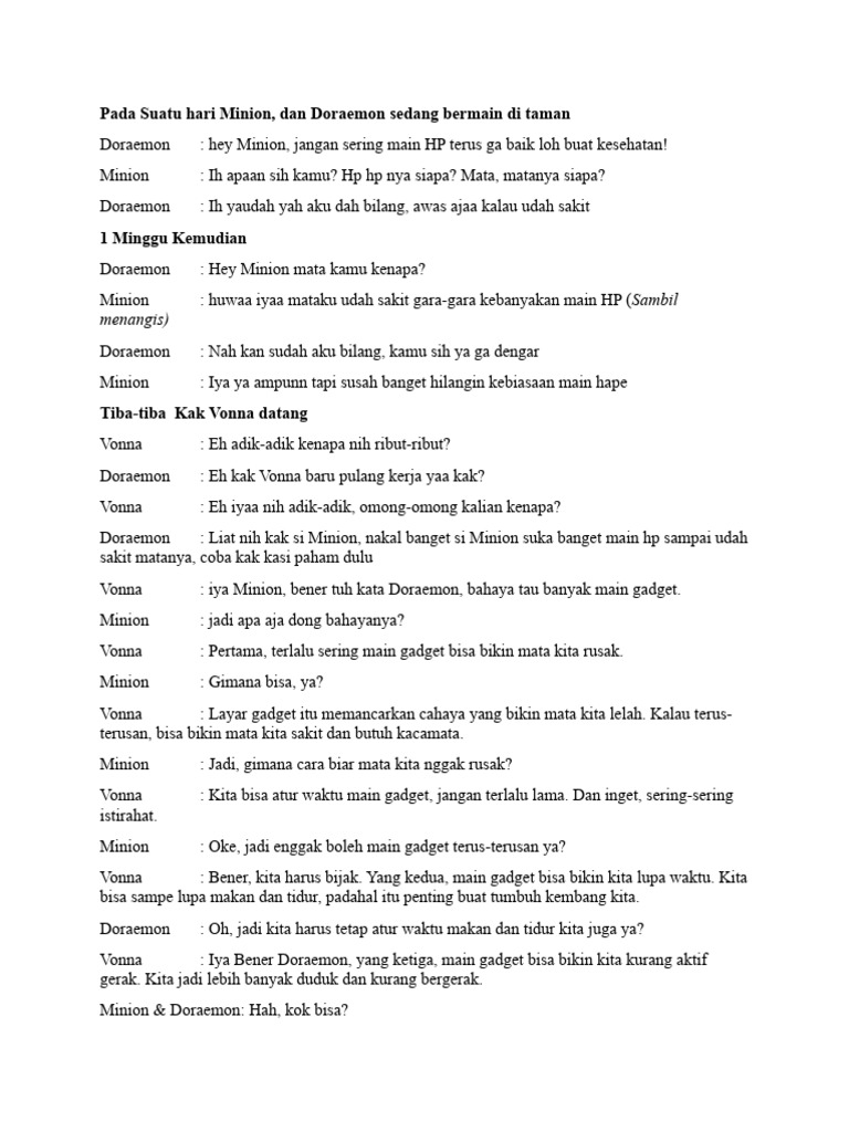 Percakapan Fix | PDF