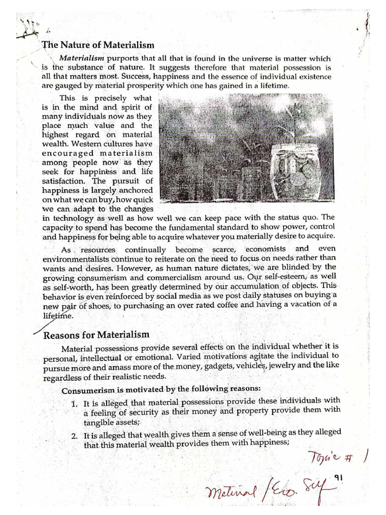 The Material Self | PDF