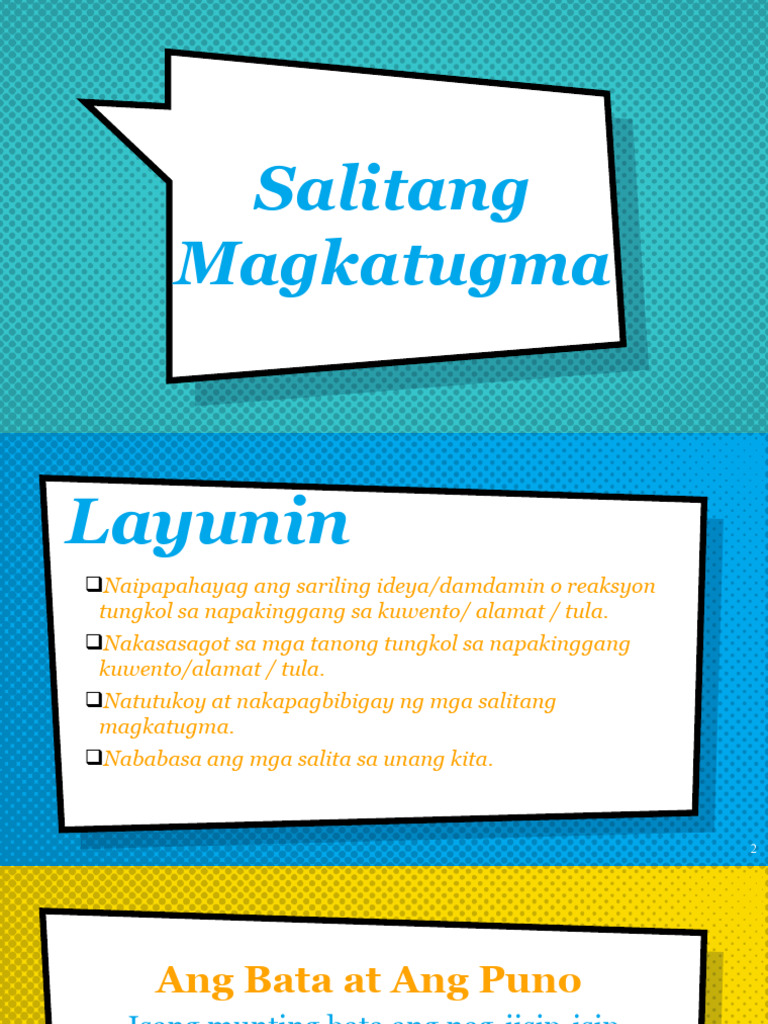 GFILPN2-PPT - Salitang Magkatugma | PDF