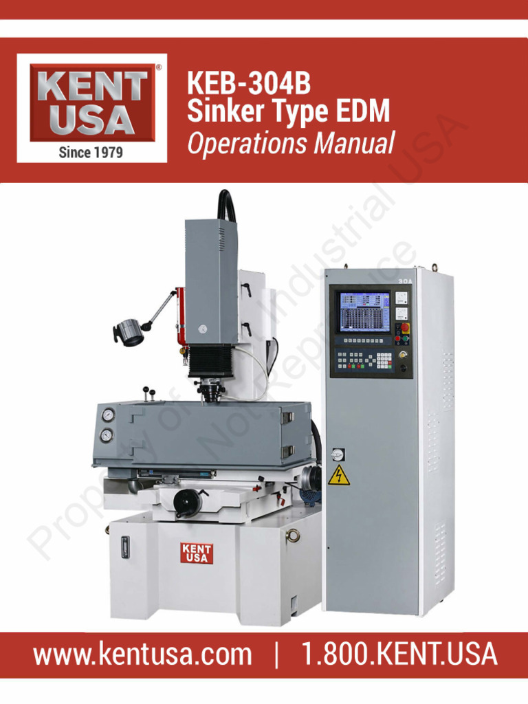 Kent-USA-KEB-304B-Operations-Manual | PDF