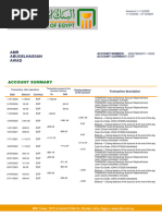 Egypt Alex Bank of Egypt Proof of Address Bank Statement Template in Word and PDF Format 2 | PDF