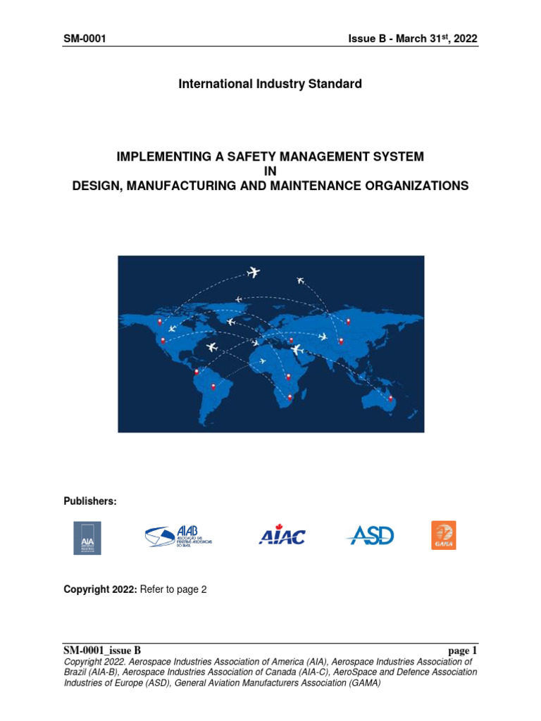 SMS Standard SM 0001 Issue B - 20220331 | PDF | Risk | Safety