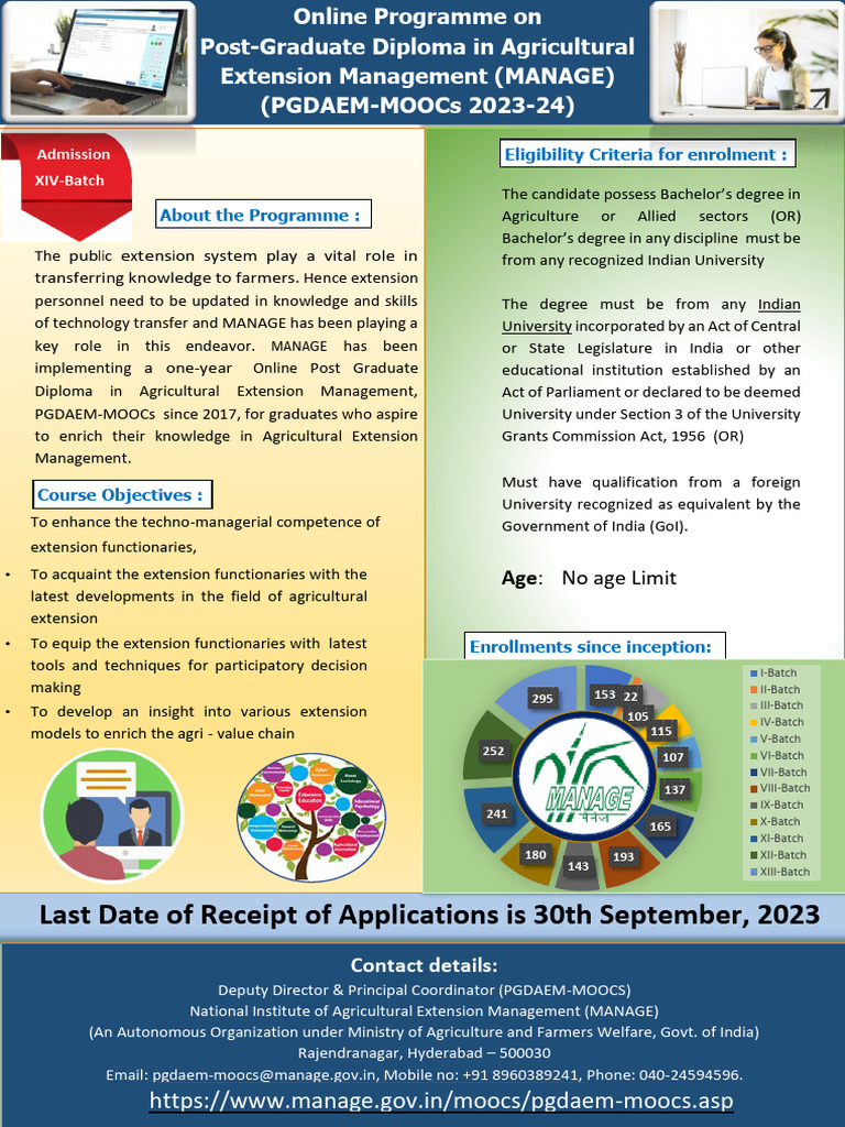 3.flyer - MANAGE PGDAEM-MOOCs | PDF