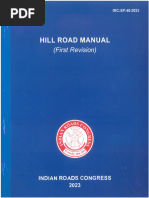 IRC SP 48 2023 Hill Road Manual | PDF
