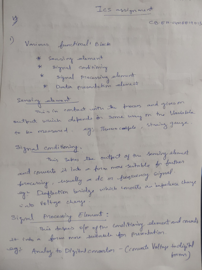 Ics Assignment | PDF