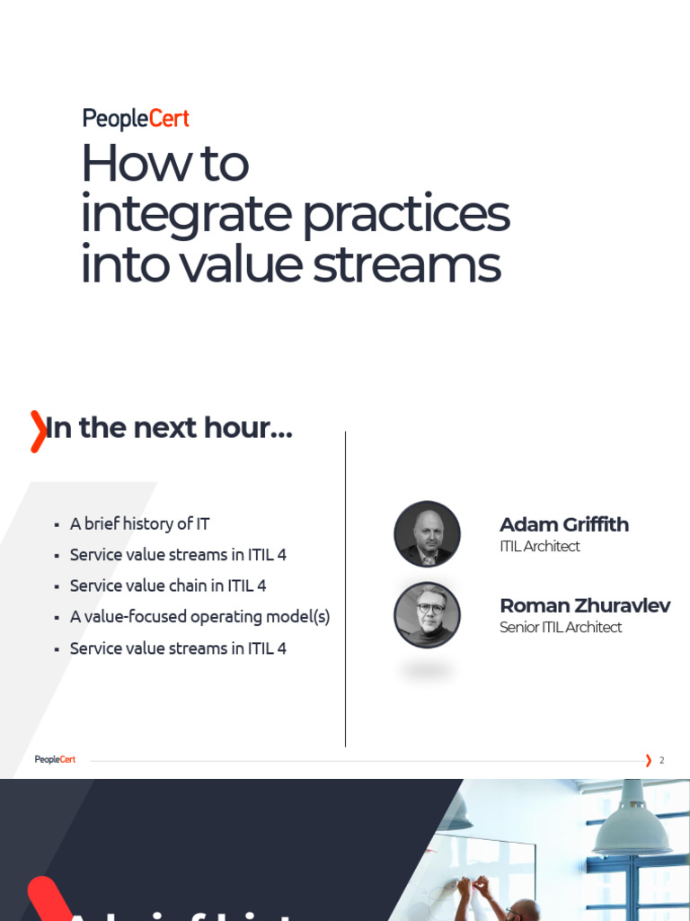 How To Integrate Practices Into Value Streams | PDF | Information ...
