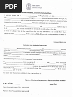 Income Certificate Self-Declaration Form | PDF