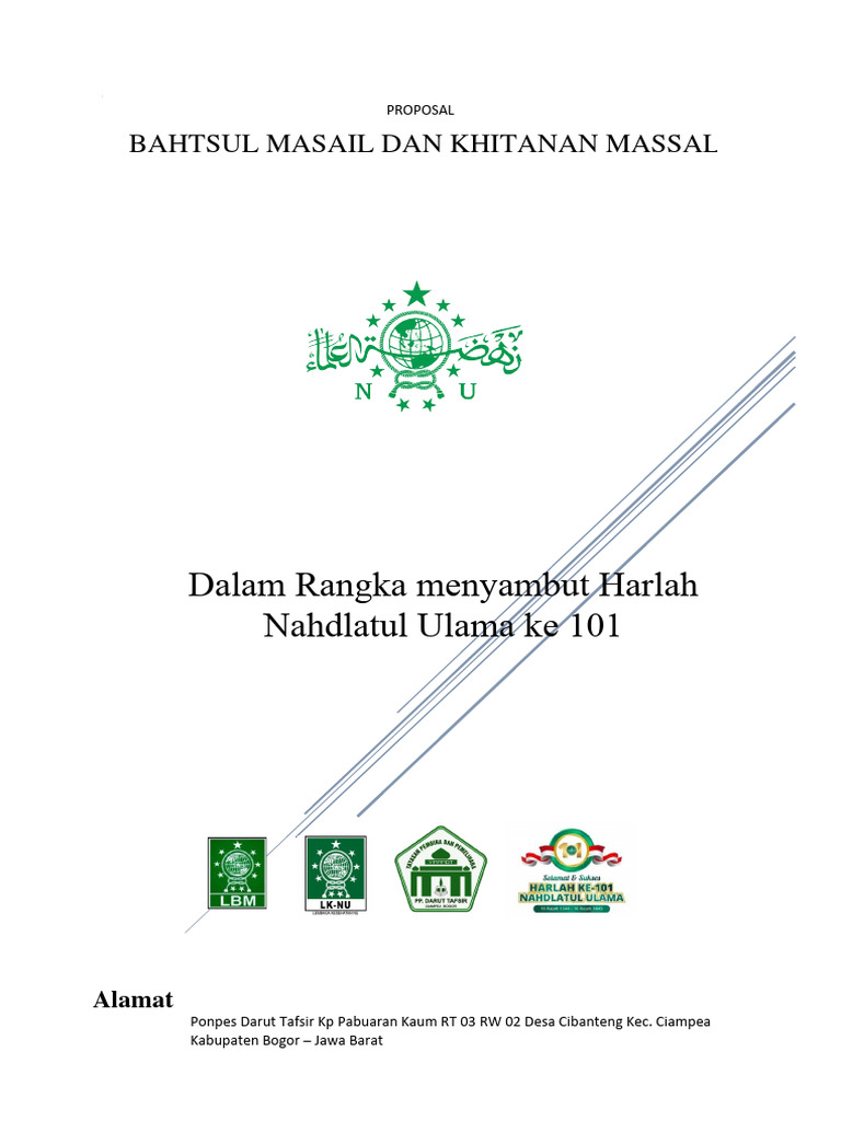 Proposal LBM Dan LKN | PDF