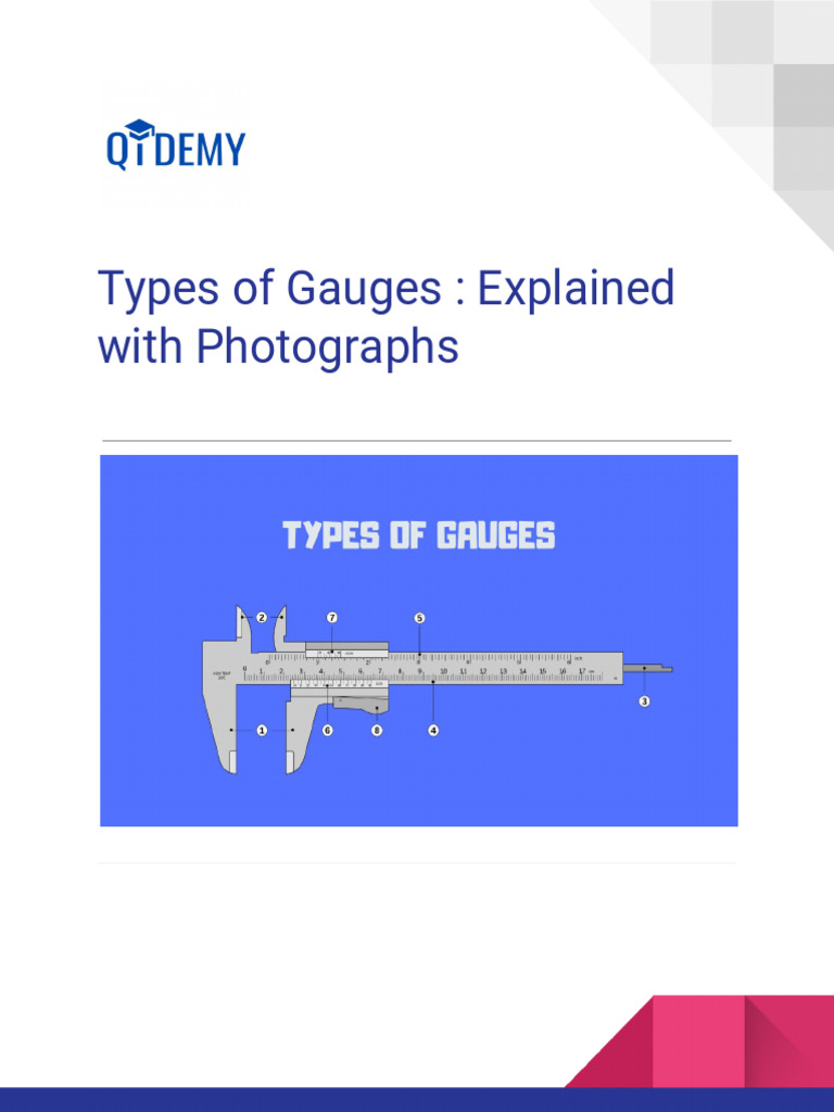 Types of Gauges | PDF