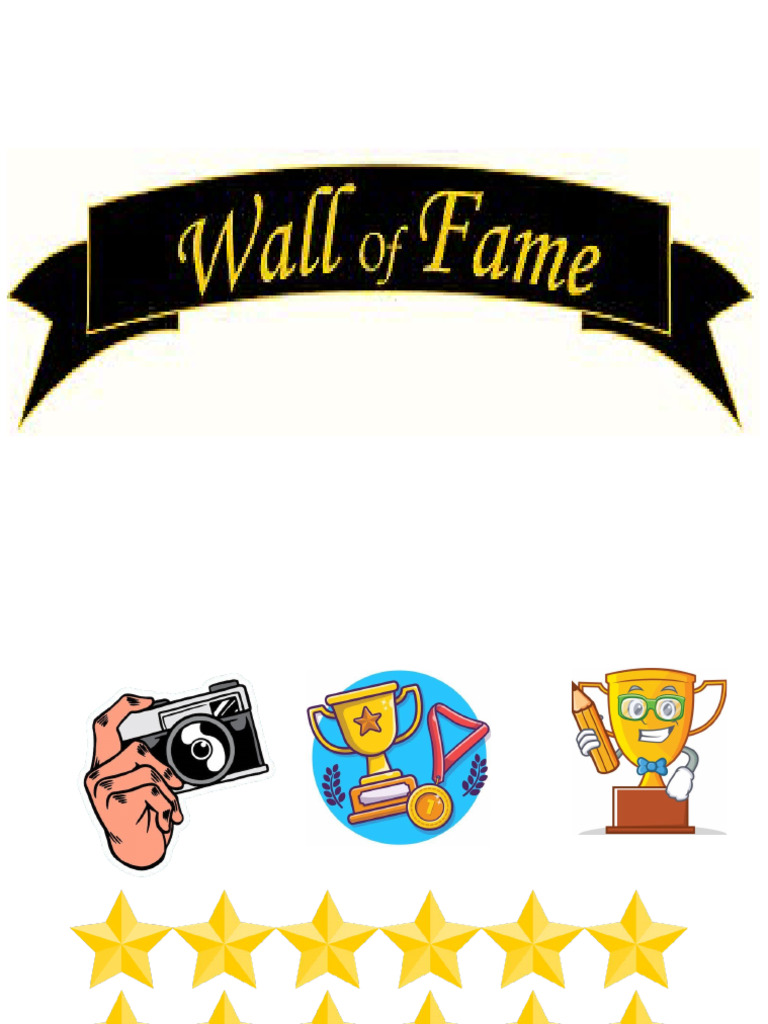 wall of fame deco | PDF