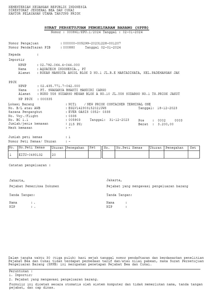 SPPB 1207 | PDF | Bisnis