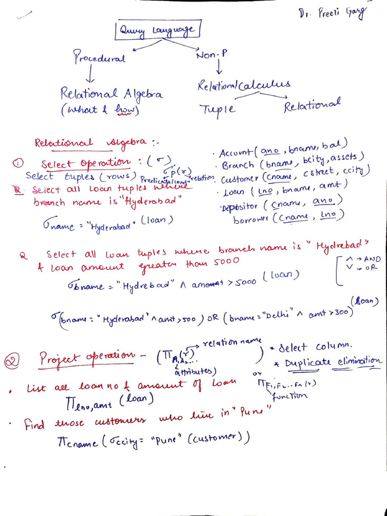 Unit 2 Dbms Notes | PDF
